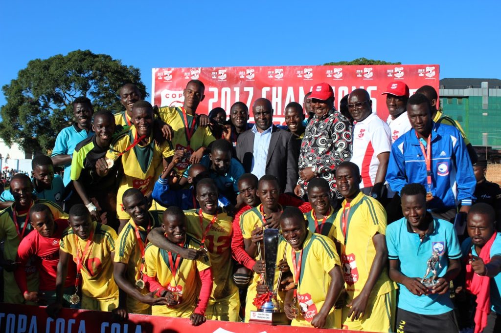 Jinja SS edges Kitende SS to win Ist Copa Coca Cola trophy - Eagle Online