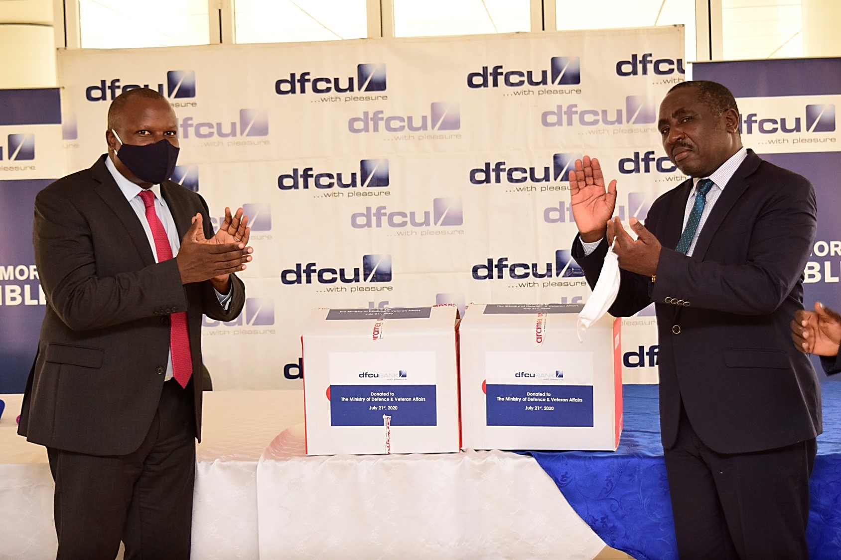 UPDF SACCO acquires 51 refurbished computers from Dfcu Bank - Eagle Online