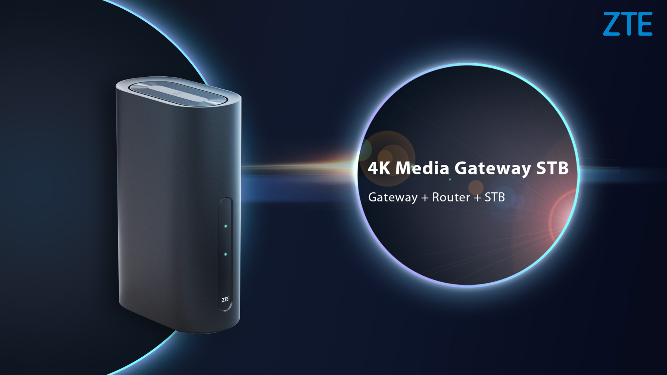 ZTE 4K Wi-Fi 6 Mesh Media Gateway STB - Eagle Online