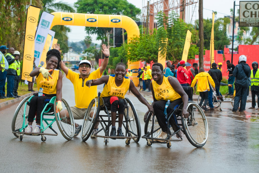 Richard Ocira and Pauline Achai Shine at MTN Kampala Marathon ...