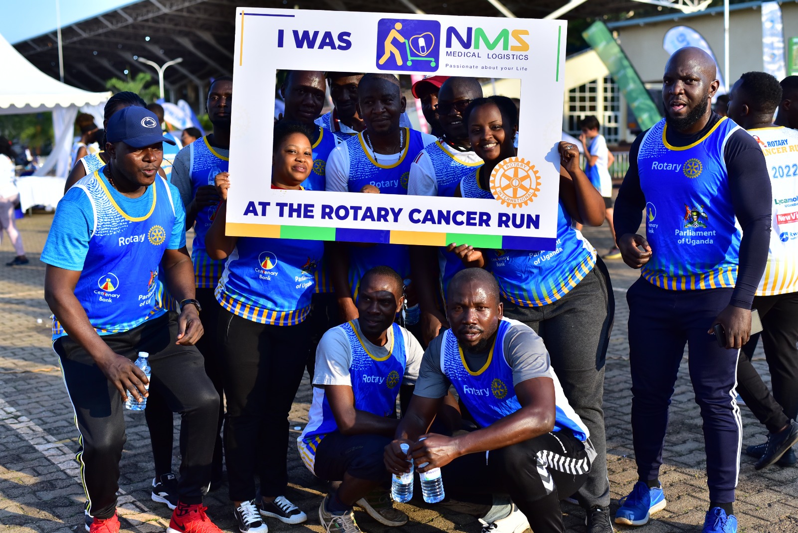 NMS Sponsors 100 Staff to Participate in Rotary Cancer Run - Eagle Online