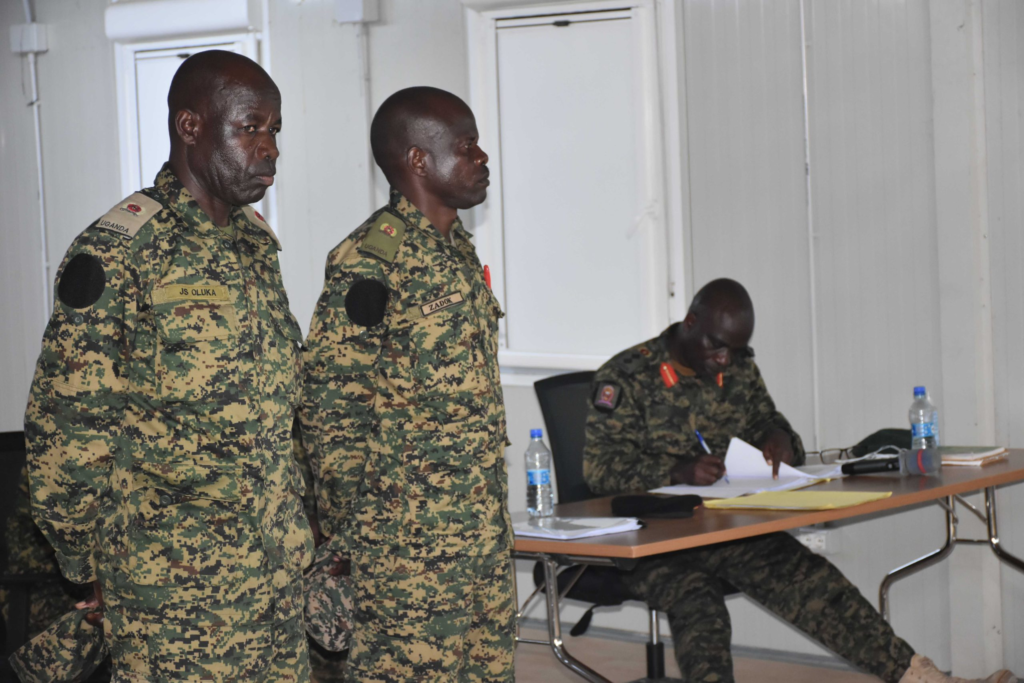 Two UPDF majors sentenced over cowardice in action - Eagle Online