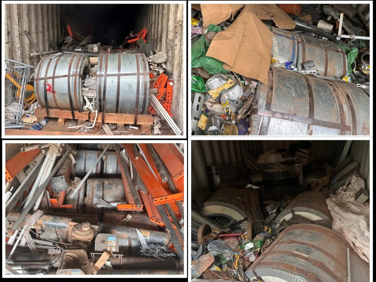 URA uncovers 87 tonnes of steel coils disguised as scrap - Eagle Online