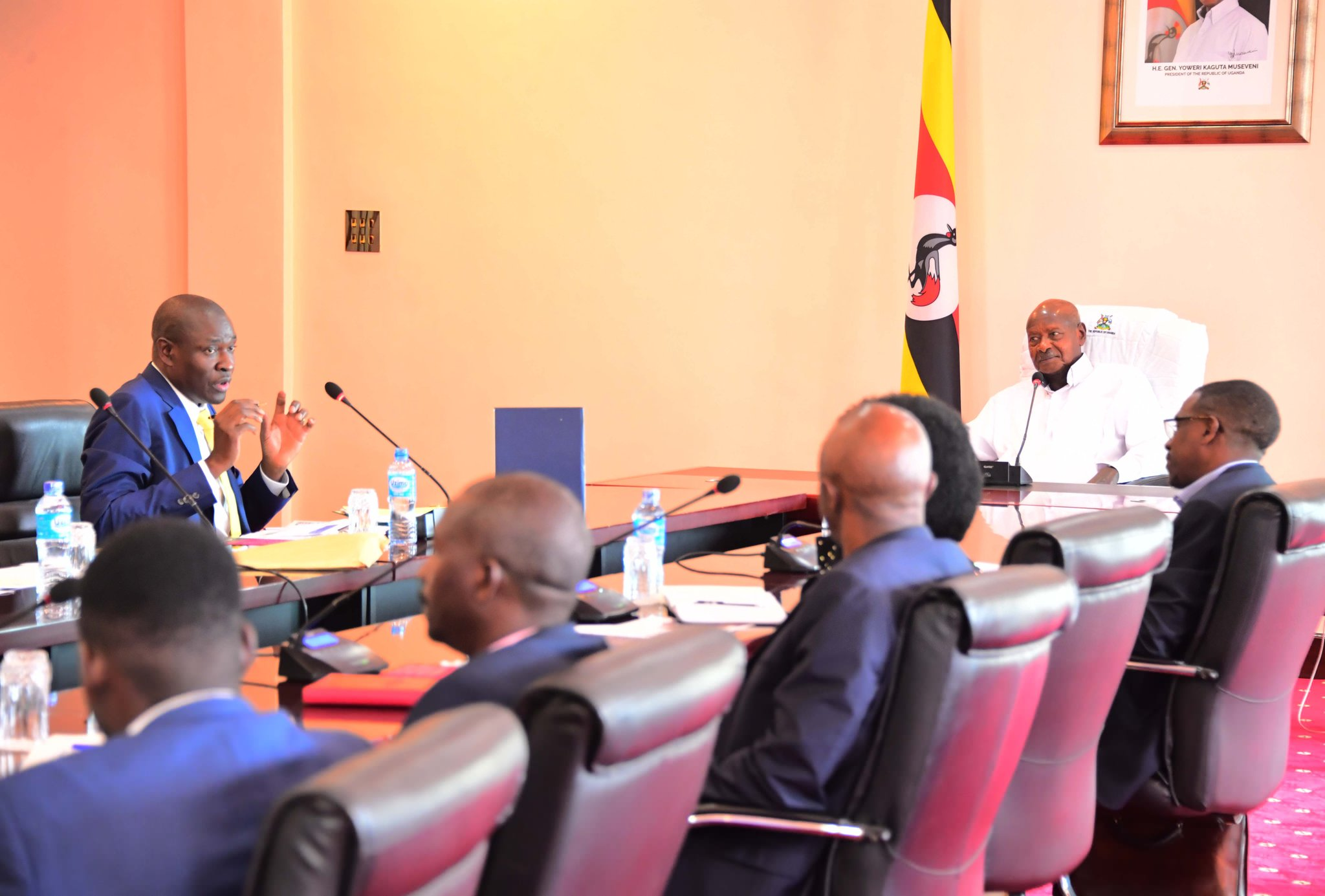 Museveni hails Dr. Magoola for securing over 100 U.S patents for Dei ...